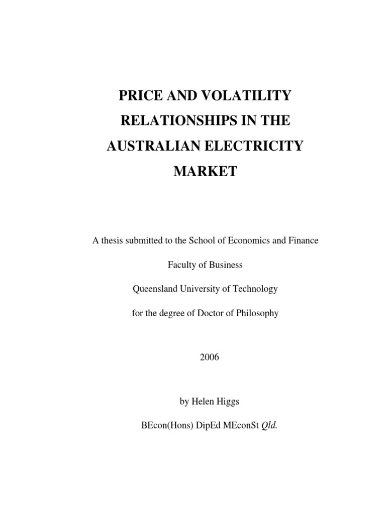 Helen Higgs Thesis PDF | PDF | Electric Power Industry | Electric Power ...