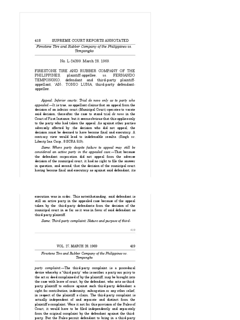 Tempongko | Download Free PDF | Lawsuit | Complaint