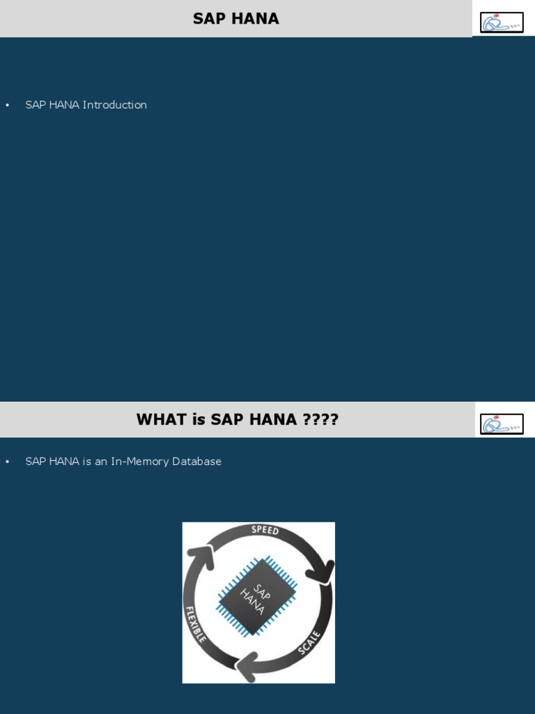 1SAP HANA Prathap Reddy Introduction PDF | PDF | Sql | Database Index
