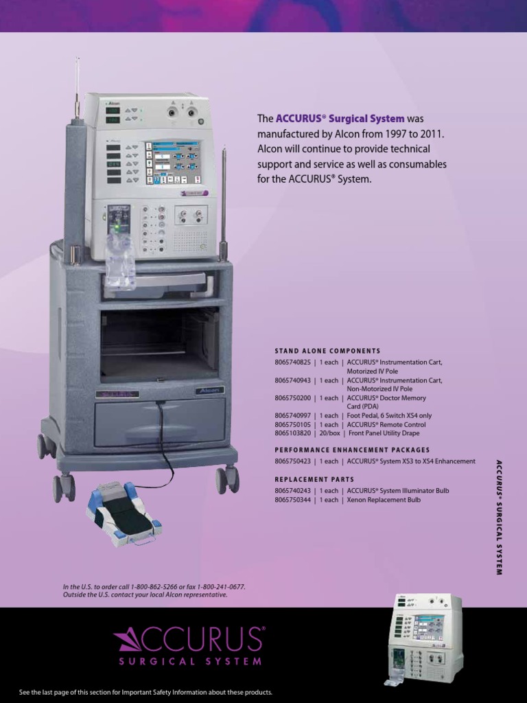 Accurus 800CS | PDF | Intravenous Therapy | Syringe