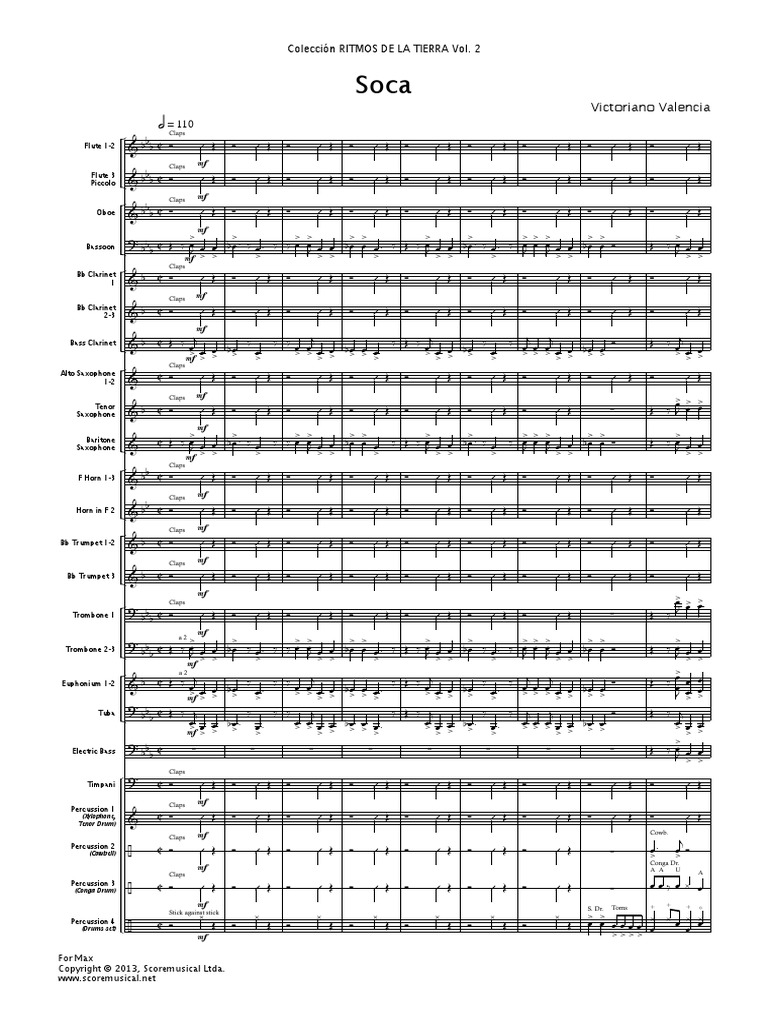 Soca - Score | PDF | Communication orale | Langues