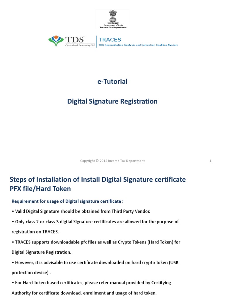 E Tutorial Digital Signature 1 | PDF | Areas Of Computer Science ...
