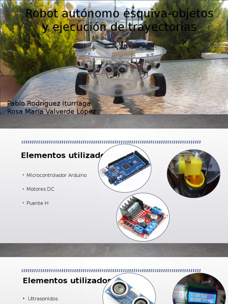 Robot Que Dibuja y Evita Obstáculos | PDF