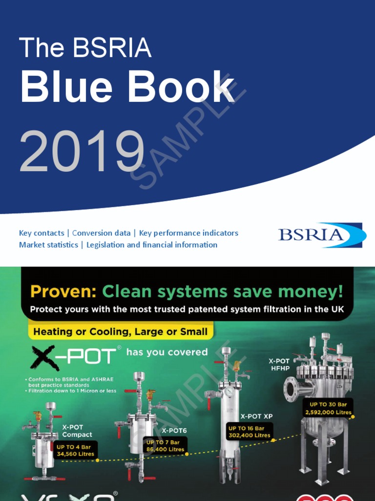 Bsria-Blue-Book-2019 (Sample) PDF | PDF | Innovation | Sustainability
