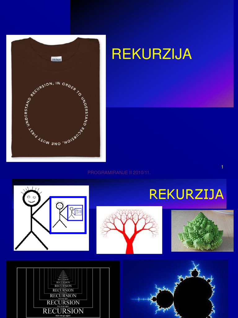 Rekurzija | PDF