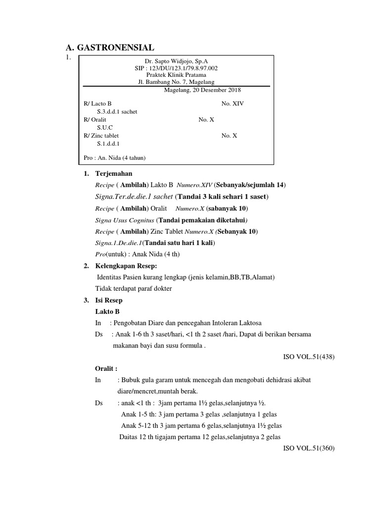 Screening Resep | PDF