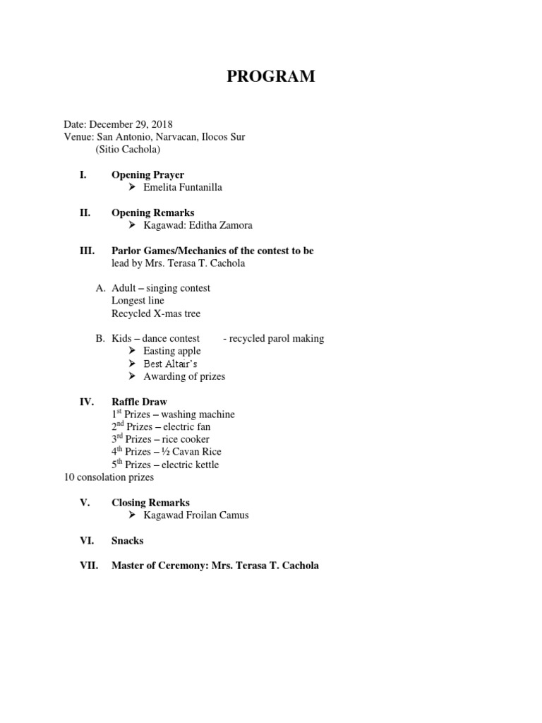 Program | PDF | Nature