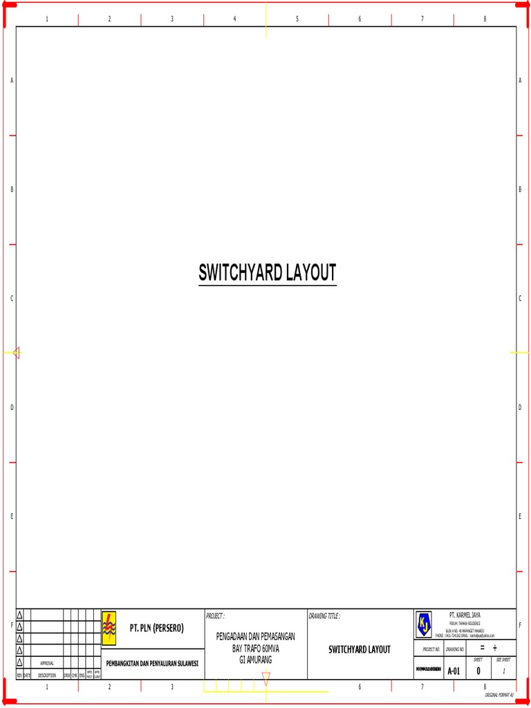 A-01. Switchyard Layout - Compressed | PDF
