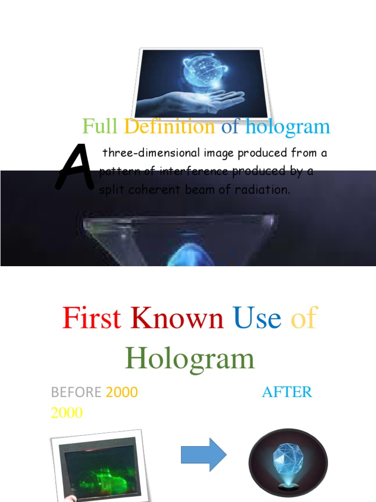 Full Definition of Hologram | Download Free PDF | Holography | Optics