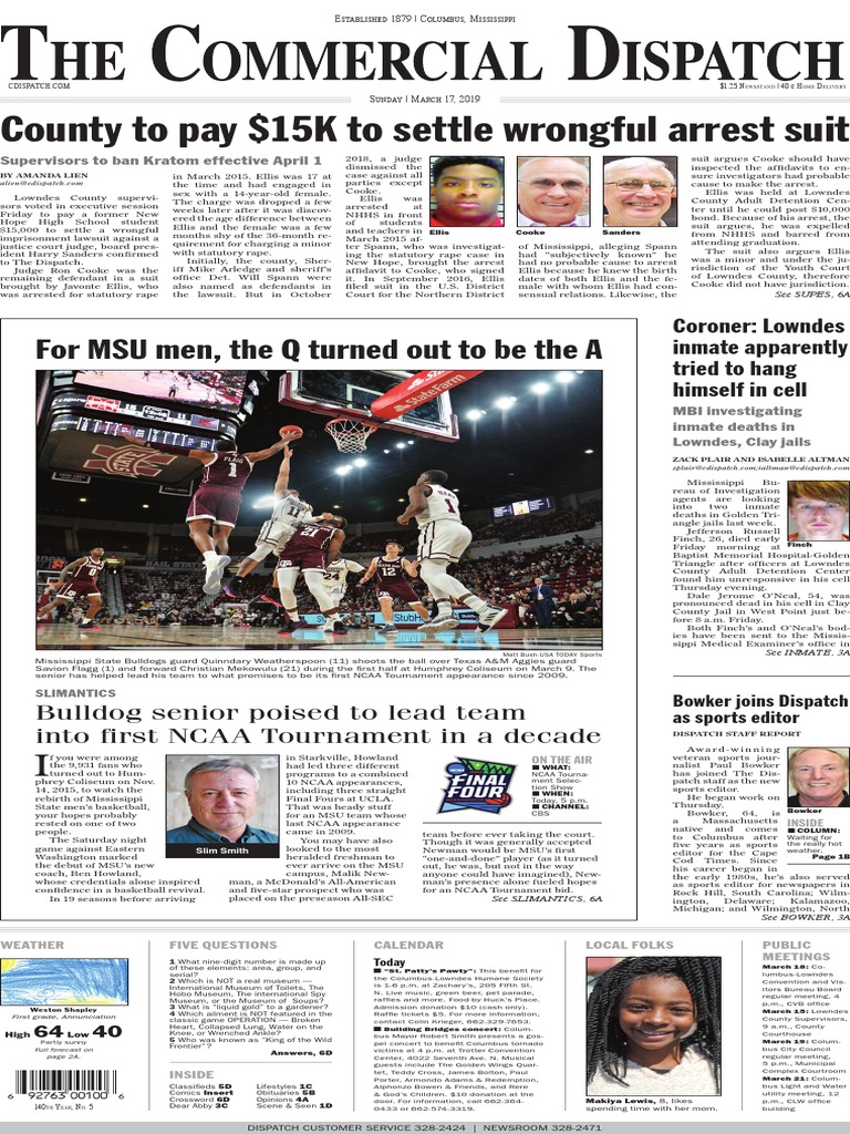 Commercial Dispatch Eedition 3.17.19 | PDF | United States Postal ...