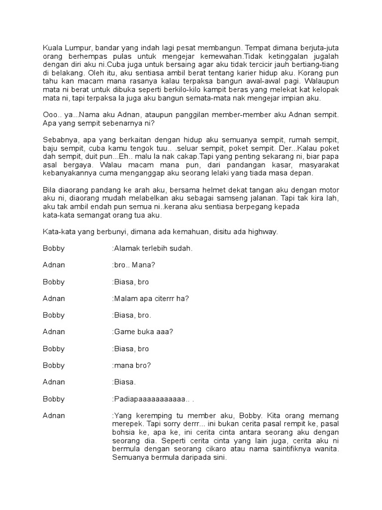 Adnan - sempit.2009.DVDRip - Xvid Subtitle | PDF | Griya & Taman