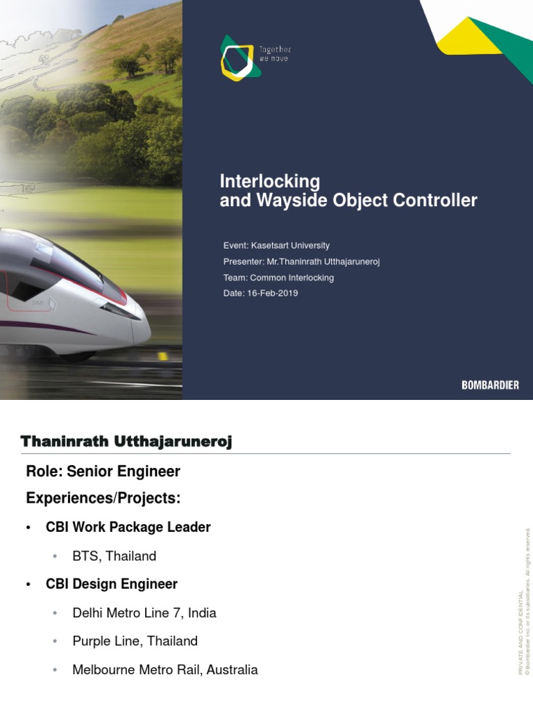 KU Interlocking WaysideObjectController 190209 | PDF | Rail Infrastructure | Systems Engineering
