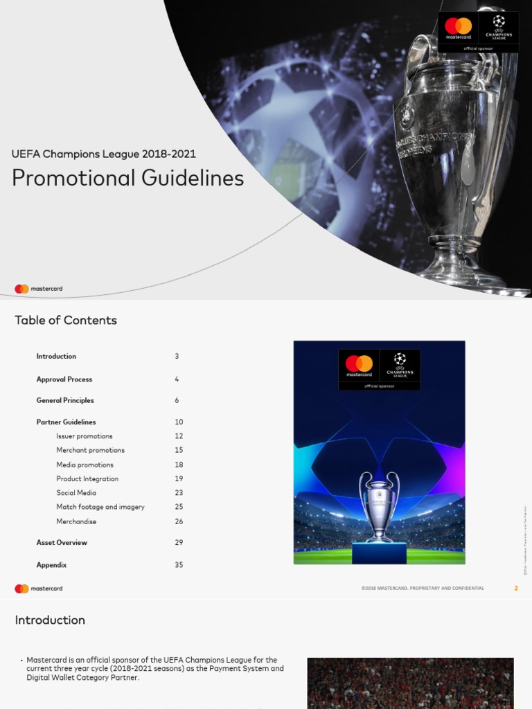 UCL Promotion Guidelines | PDF | Master Card | Debit Card