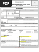TDP Application Form | PDF