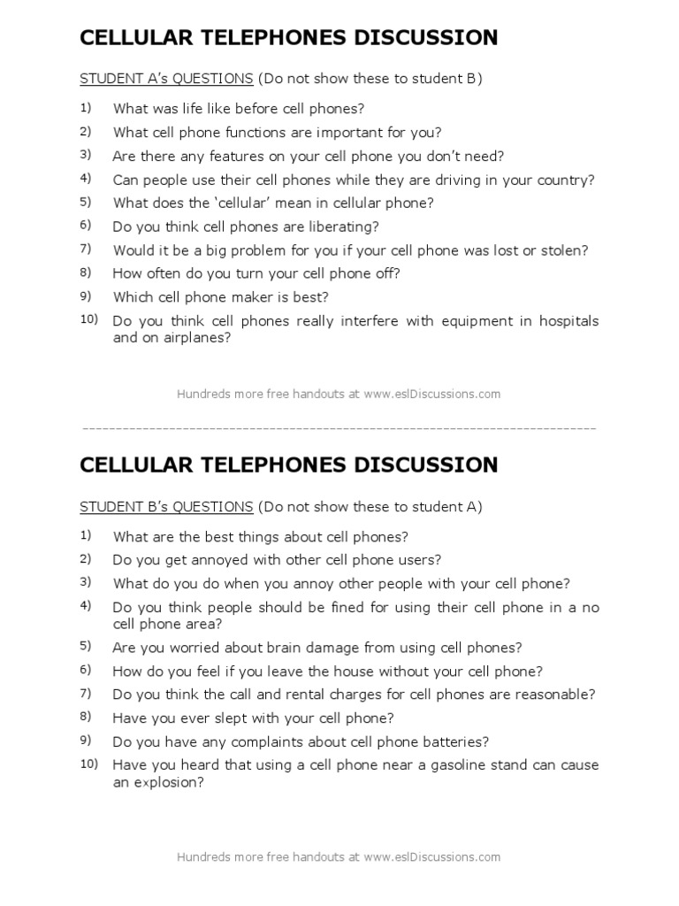 Cell Phones | PDF