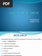 Doctrinal and Non Doctrinal Research | PDF | Precedent | Qualitative ...