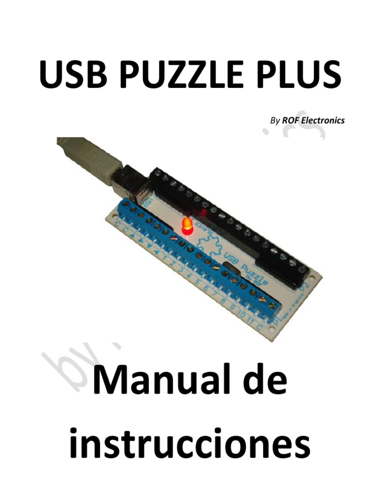USB Puzzle Plus | PDF | Teclado | USB