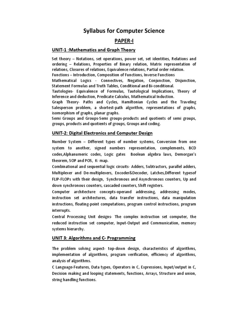 Computer Science Notes | Download Free PDF | Internet Protocol Suite ...