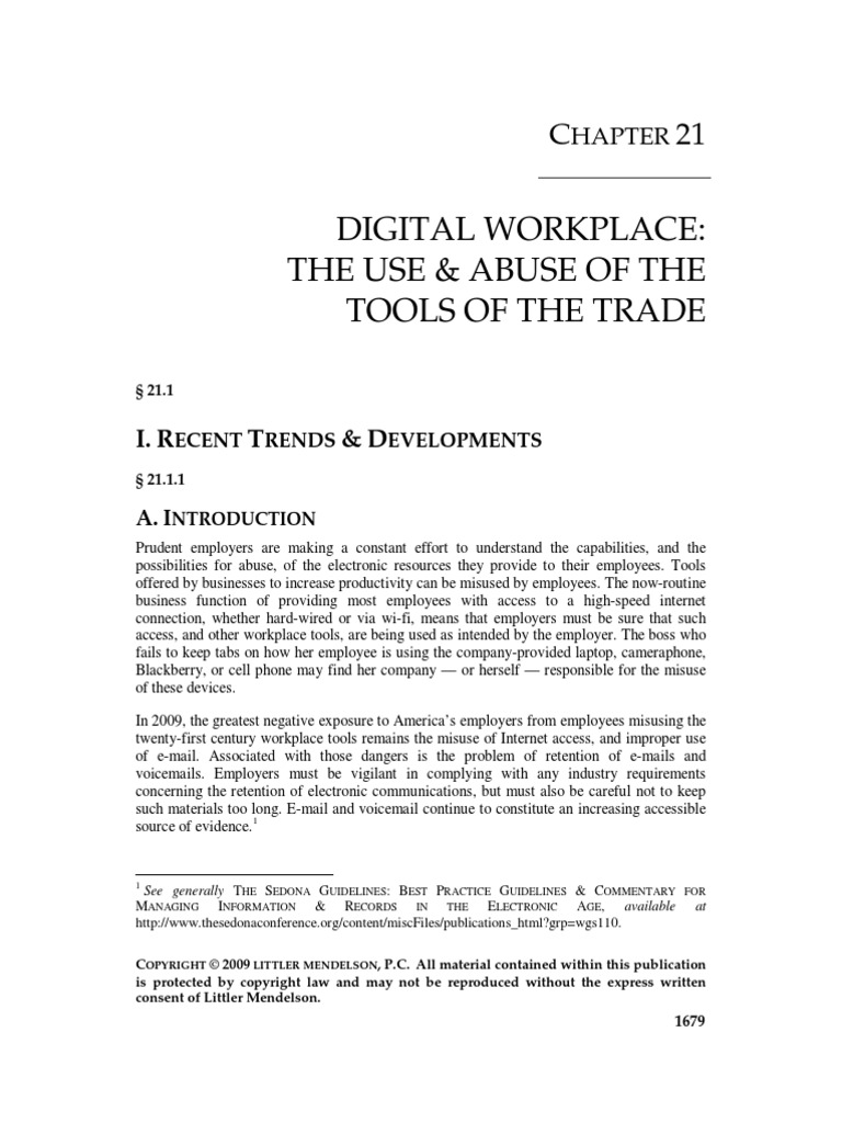Digital Workplace | PDF | Business | Labour