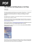 50 Books For Self Development | PDF | Psychology | Action (Philosophy)