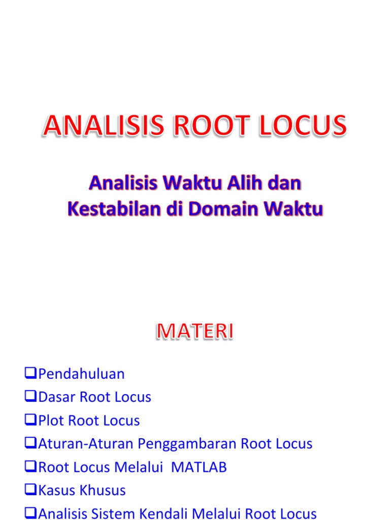 Root Locus PDF | PDF