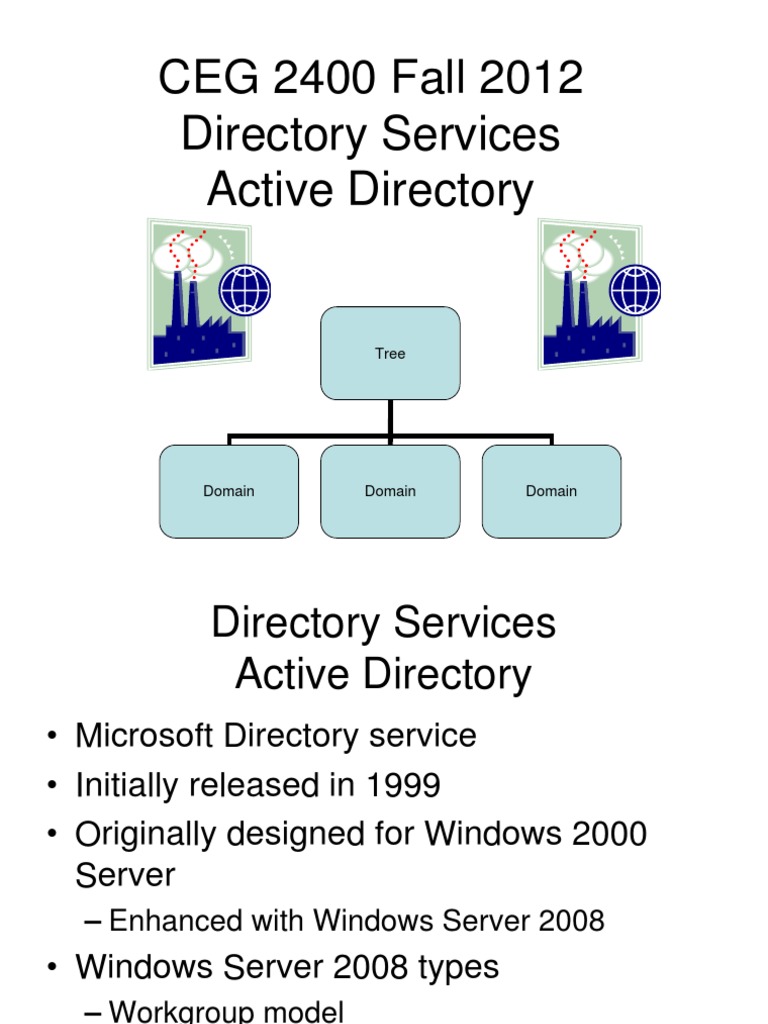 01-Introduction To Active Directory | PDF | Active Directory | Network ...