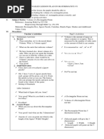 Grade 3 Detailed Lesson Plan Mathematics | PDF | Yarn | Lesson Plan