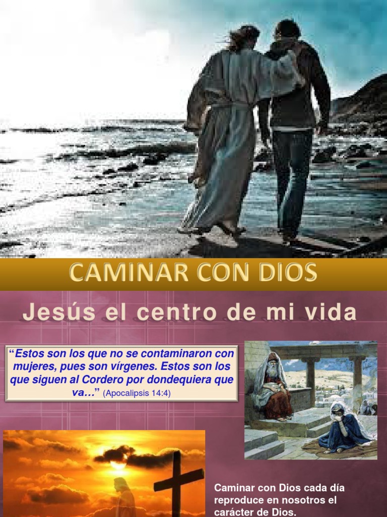 Caminar Con Dios | PDF | Cristo (título) | Cordero de Dios