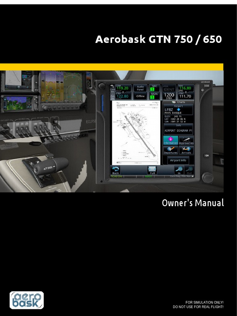 Aerobask GTN Manual | PDF | Transponder (Aeronautics) | Aerospace ...