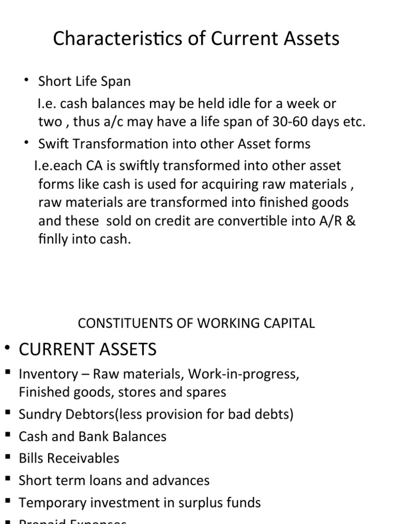 Unit-V - WC Format-Ii | PDF | Working Capital | Inventory