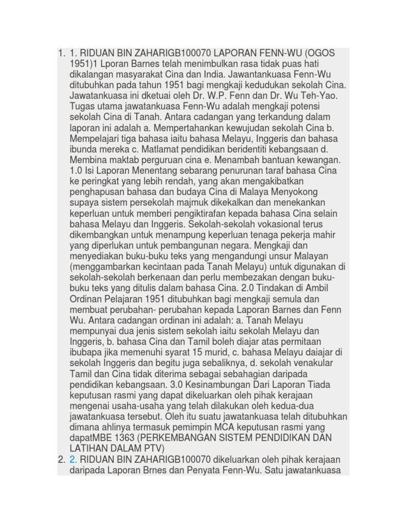 Tutorial Falsafah Dan Pendidikan Di Malaysia | PDF