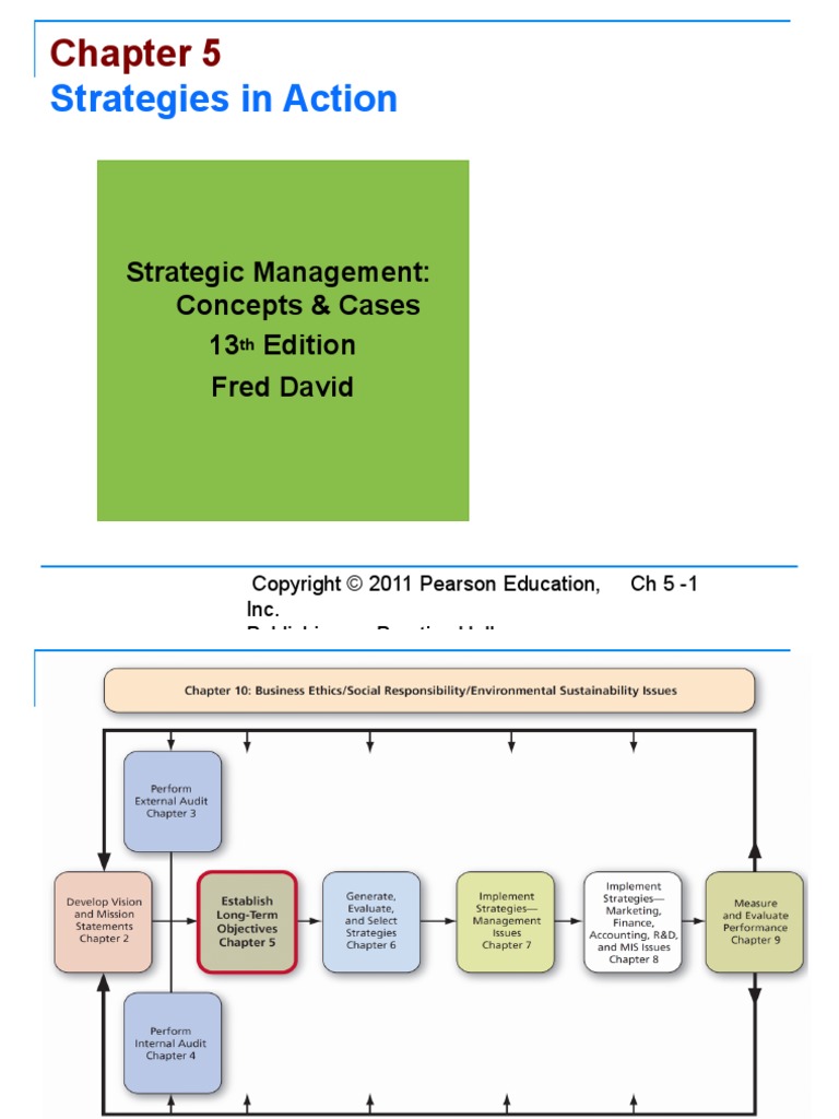 Strategies in Action: Strategic Management: Concepts & Cases 13 Edition ...