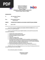 Designation Orders for School Coordinators | PDF | Teachers | Learning