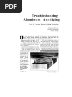 Anodizing Common Defects | PDF | Corrosion | Metals