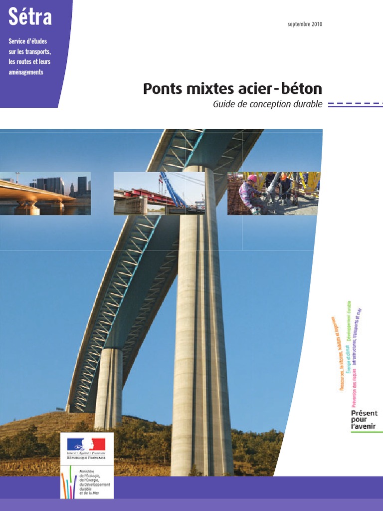 Sétra Ponts Mixtes Acier Beton Guide De Conception Durable Pdf