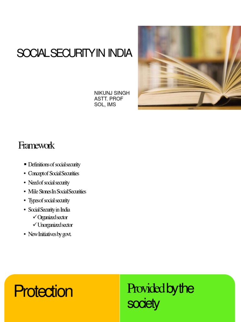 Social Security Framework in India | PDF | Welfare | Employment