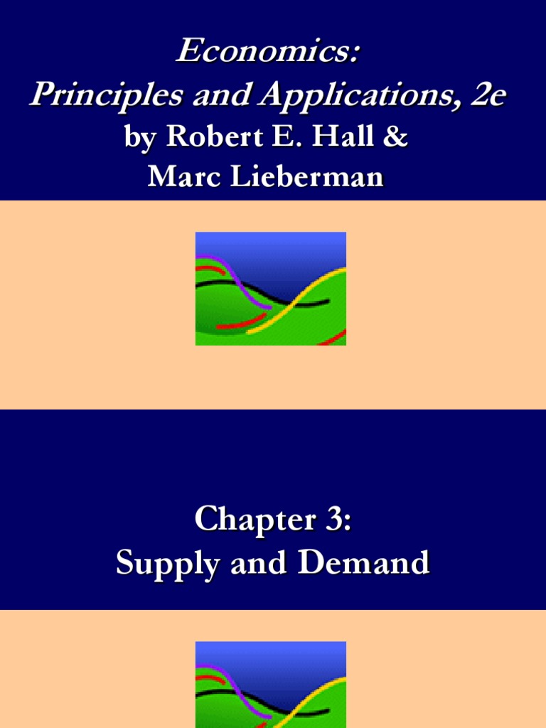 By Robert E. Hall & Marc Lieberman: Economics: Principles and ...