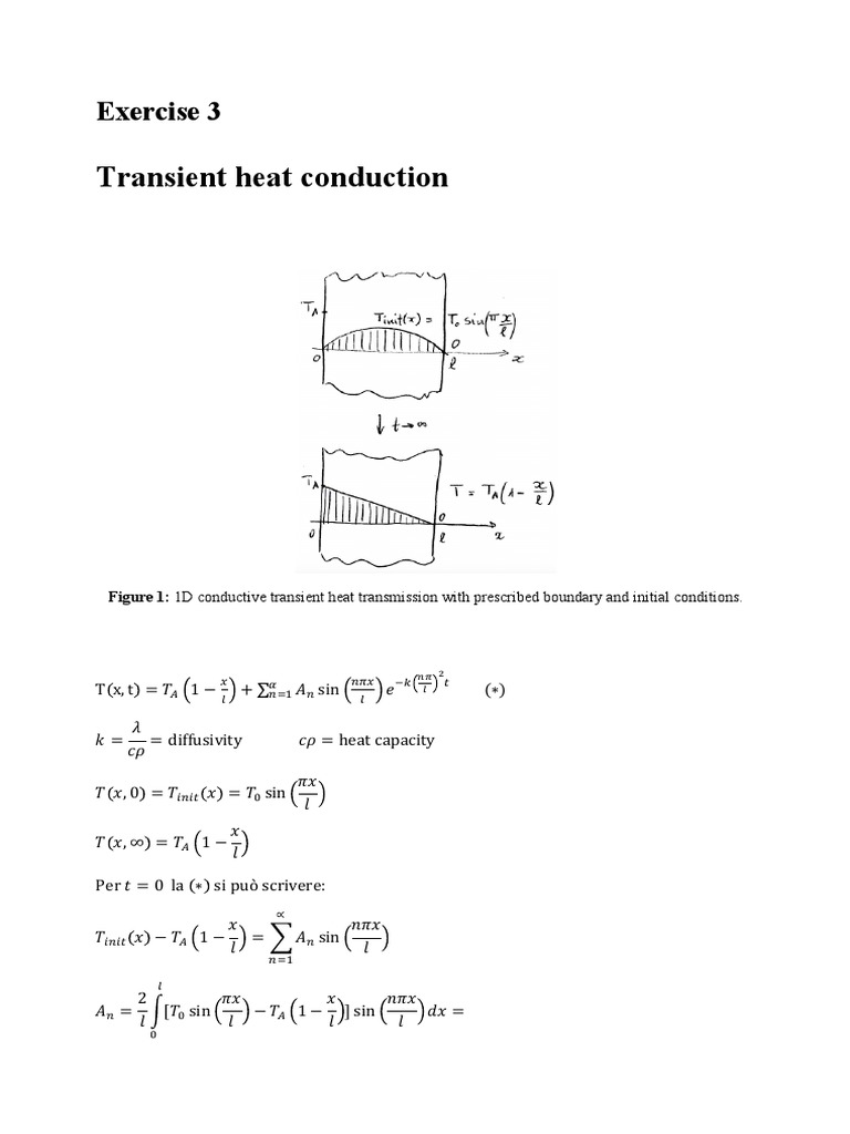 Ex - 3 Transient Heat Conduction | PDF | Continuum Mechanics | Mechanics