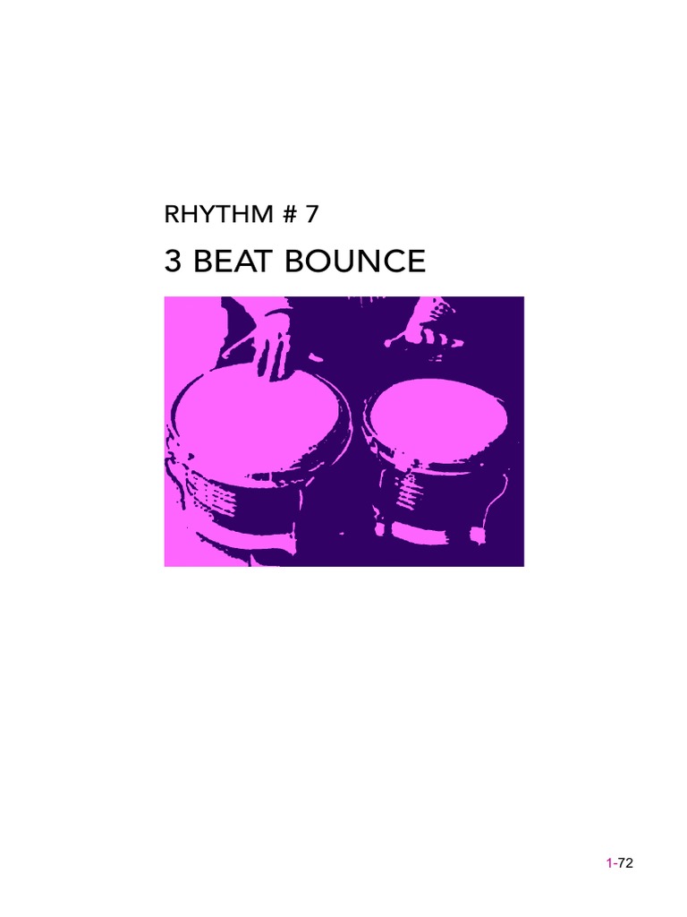 Lesson 15 - Rhythm 7 - Three Beat Bounce' | PDF | Music Theory | Musicology