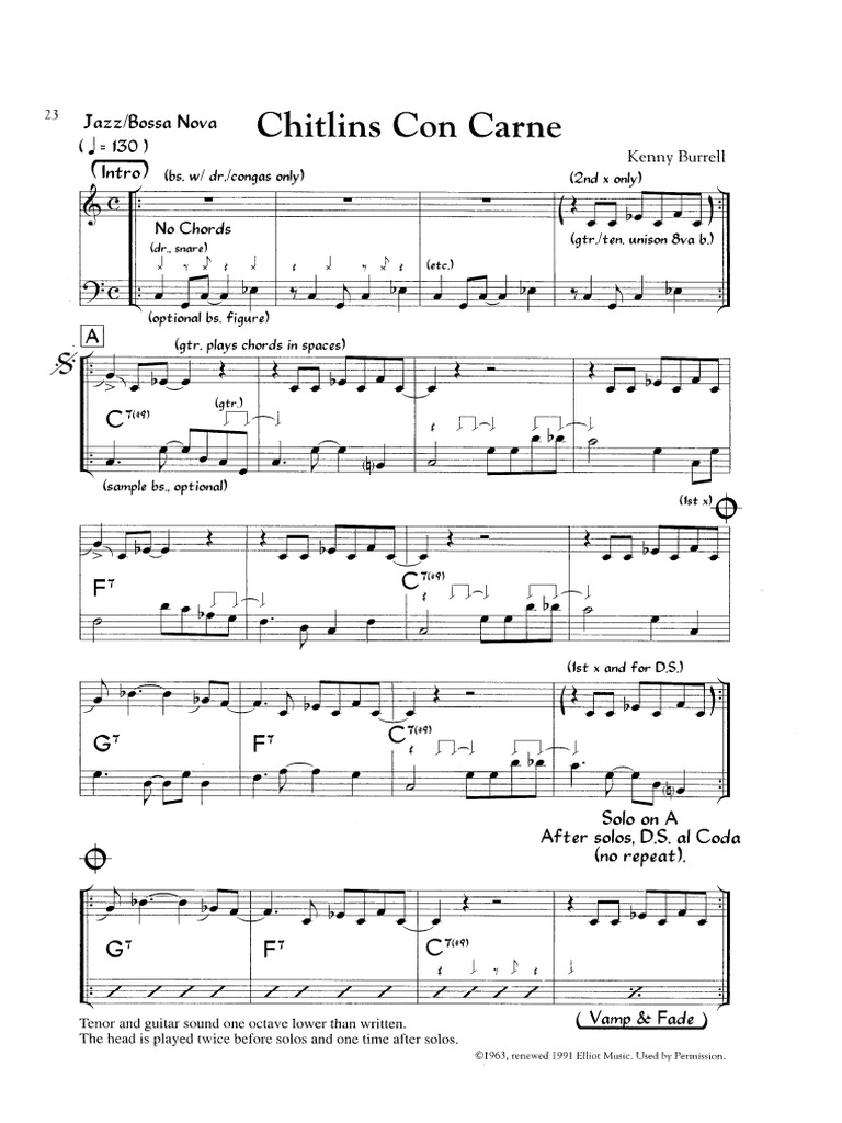 Chitlins Con Carne PDF | PDF