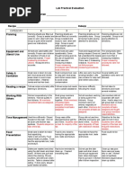 Cookery Ii Name: Grade / Section | PDF | Rubric (Academic) | Kitchen
