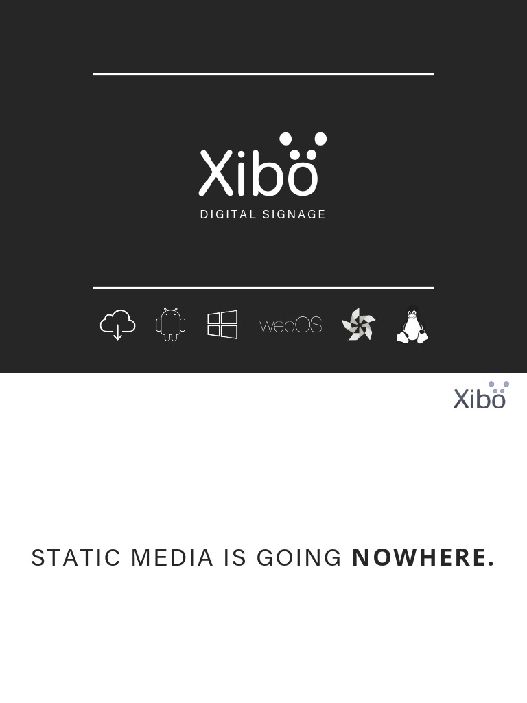 Xibo Brochure | PDF | Advertising | Mass Media