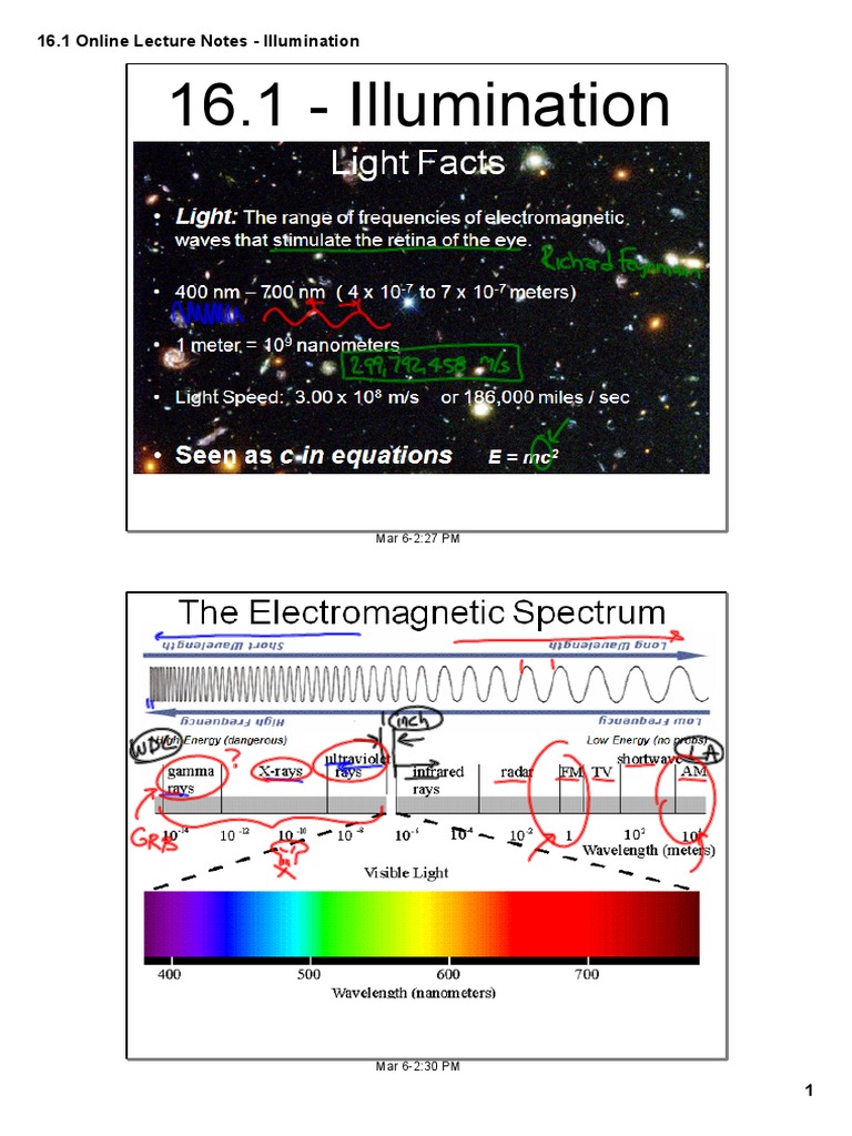 Online Lecture Notes: Illumination | PDF