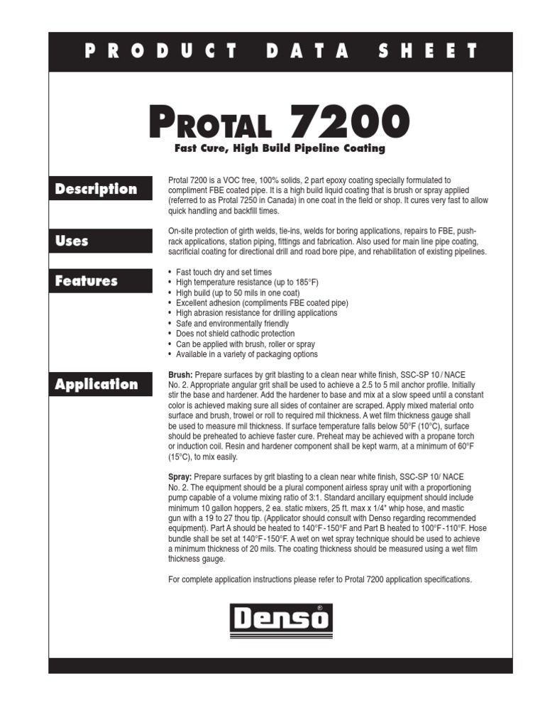 Denso-Protal-7200 | Materials | Industrial Processes