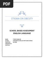 HSB Sba) | PDF | Obesity | Body Mass Index