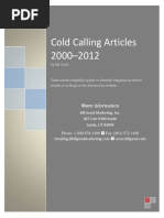 Cold Calling Tracking Sheet | PDF