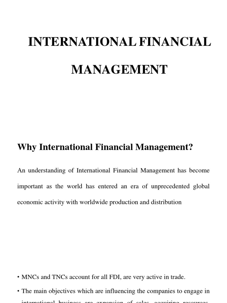 Introduction To IFM | PDF