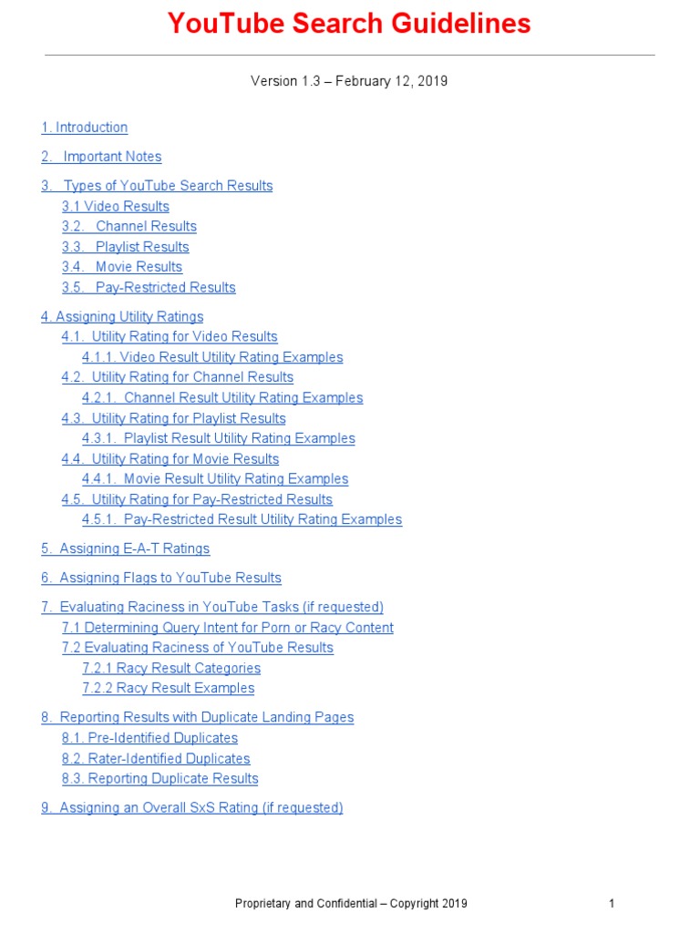 Youtube Guidelines | PDF | You Tube | Madonna (Entertainer)