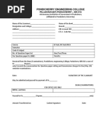 Remuneration Bill For Paper Setting: Signature With Date | PDF