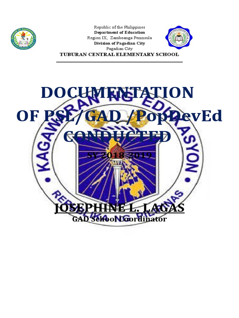 GAD Cover Page | PDF